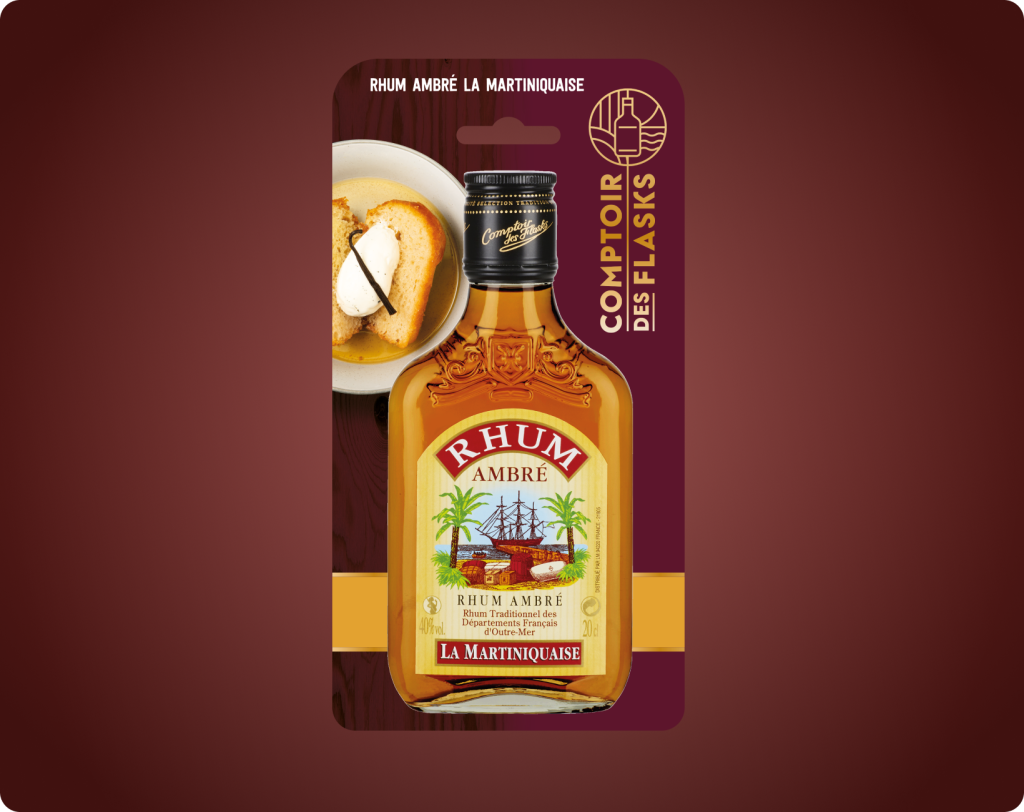 Rhum La Martiniquaise pour vos recettes de cuisine - Comptoir des Flasks