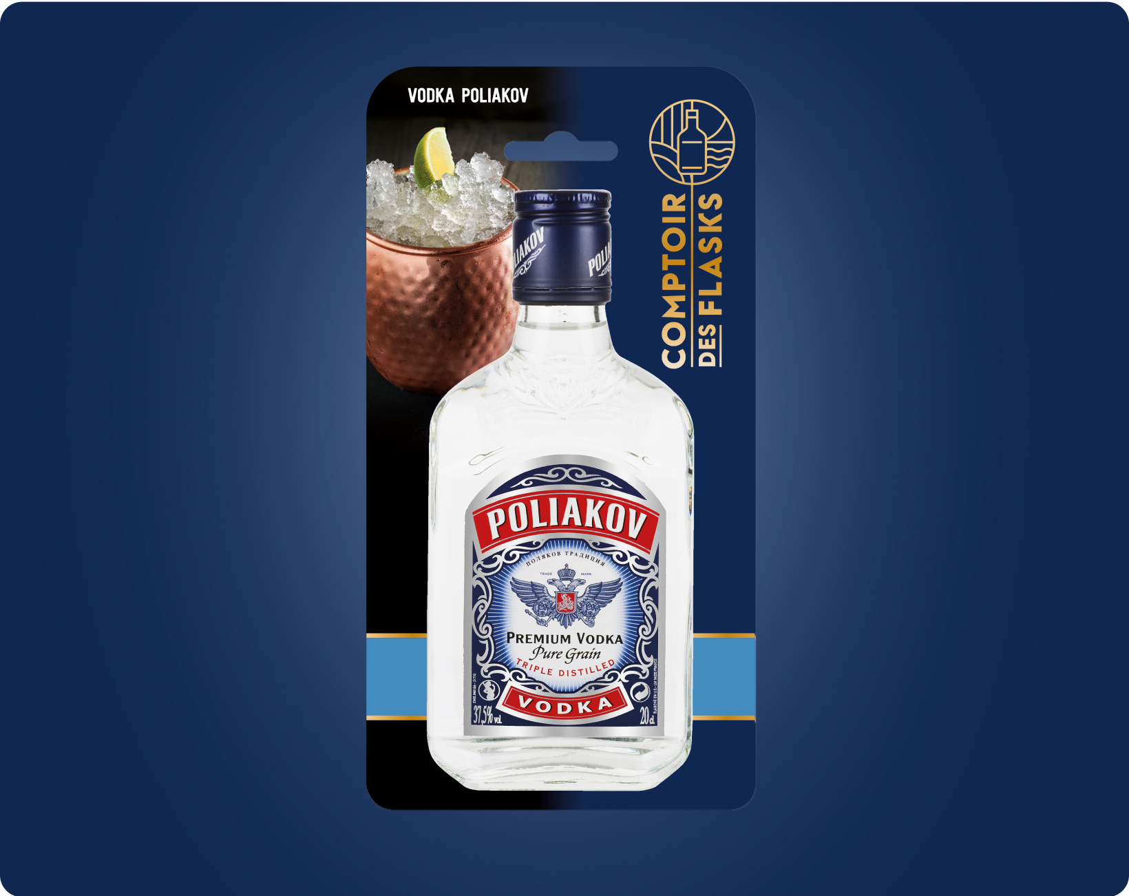 La Vodka Poliakov pour l'apéritif - Comptoir des Flasks